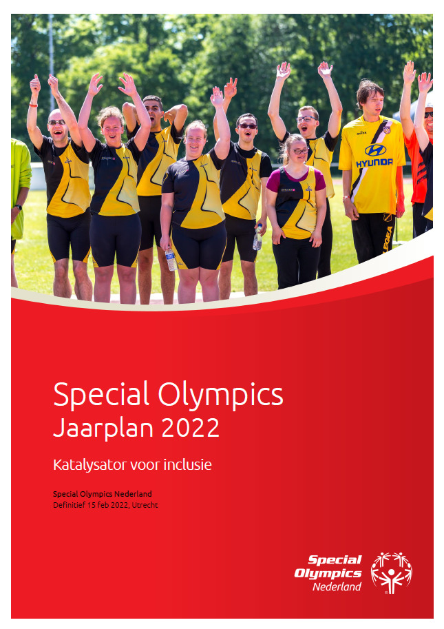 Jaarplan van Special Olympics Nederland