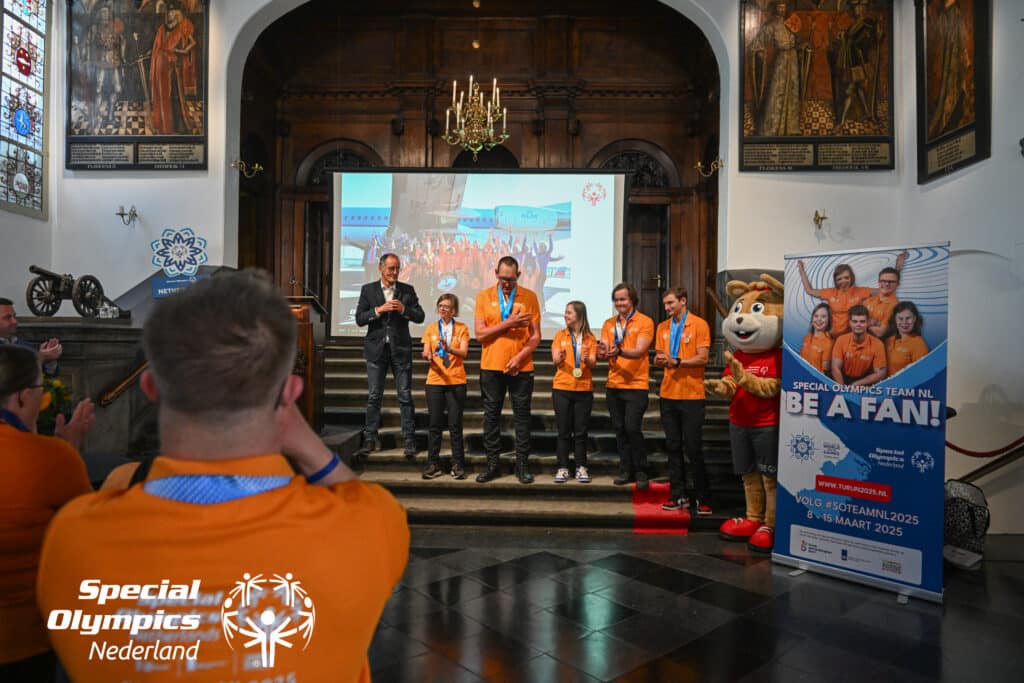 Special Olympics Team NL gehuldigd in Haarlem - Special Olympics